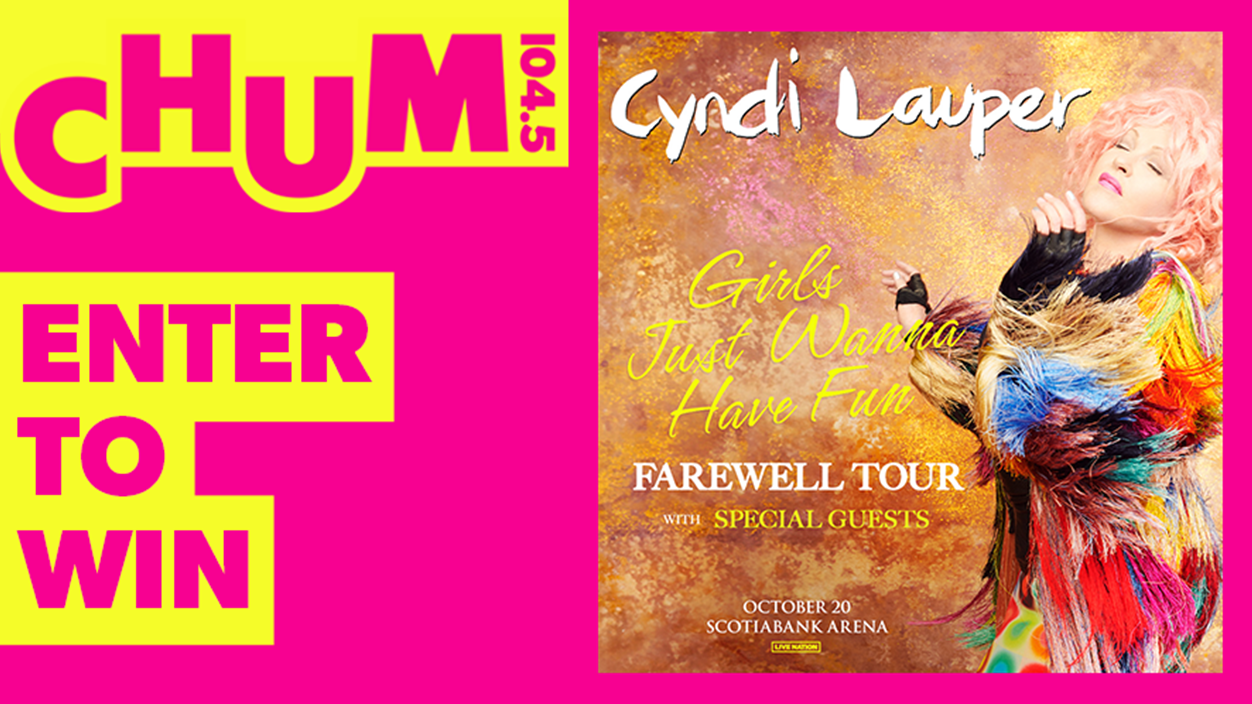 Win tickets to see Cyndi Lauper